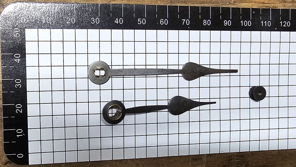GILBERT MANTEL CLOCK HANDS FOR MECHANICAL CLOCK | eBay