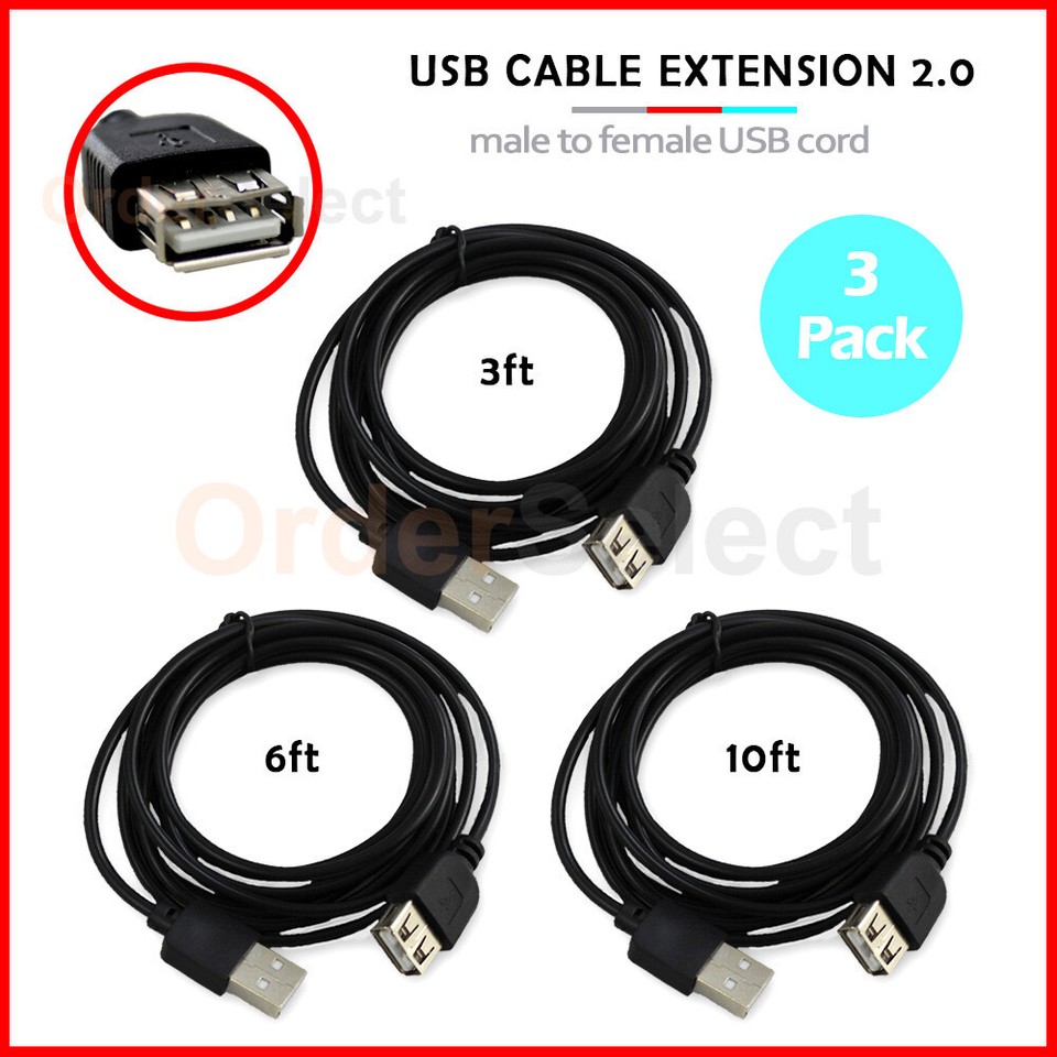 1-100 LOT USB Extension Charger Cable for Samsung Galaxy Z Flip5/Z ...