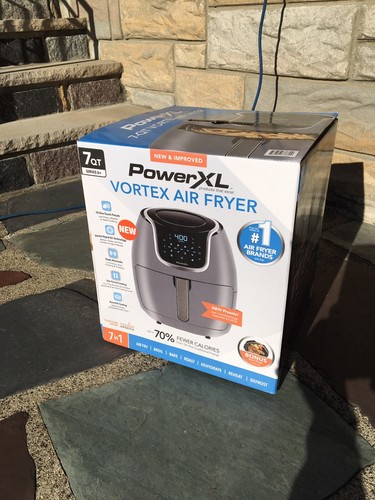 NEW POWER XL 7 In 1 Vortex Air Fryer 7QT With BONUS Grill Plate | eBay