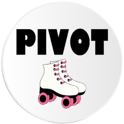 Pivot - 25 Pack Circle Stickers 3 Inch - Roller Derby Skate Skater | eBay