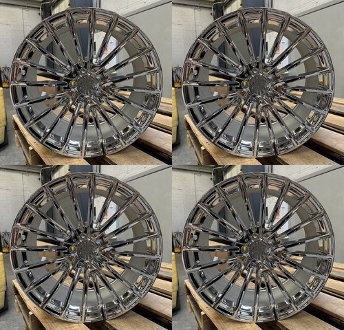 22" CHROME Wheels Rims fit MERCEDES BENZ AMG GLE450 GLE580 GLE53 GLS63 ...