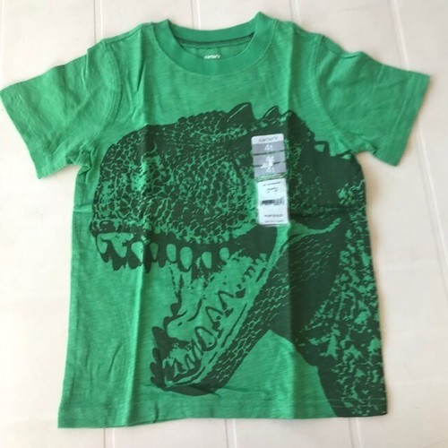 CARTER'S USA - TEE SHIRT GARCON VERT 4T 98/105 cm "DINOSAURE" NEUF | eBay