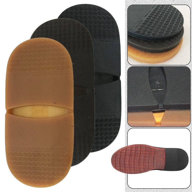 Rubber Shoe Soles for Leather Shoes Non-slip Outsole Sole Repair ...