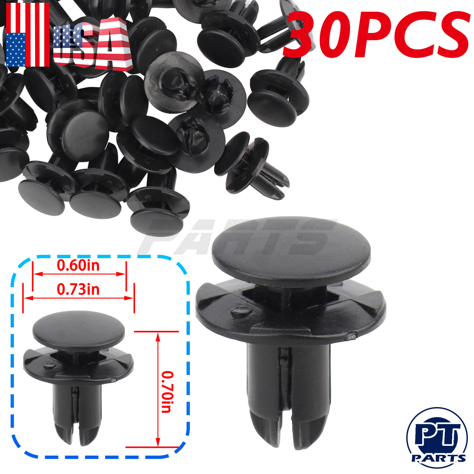30pcs Trim Under Cover Retainer Clips for Hyundai Kia 14206-08250B ...