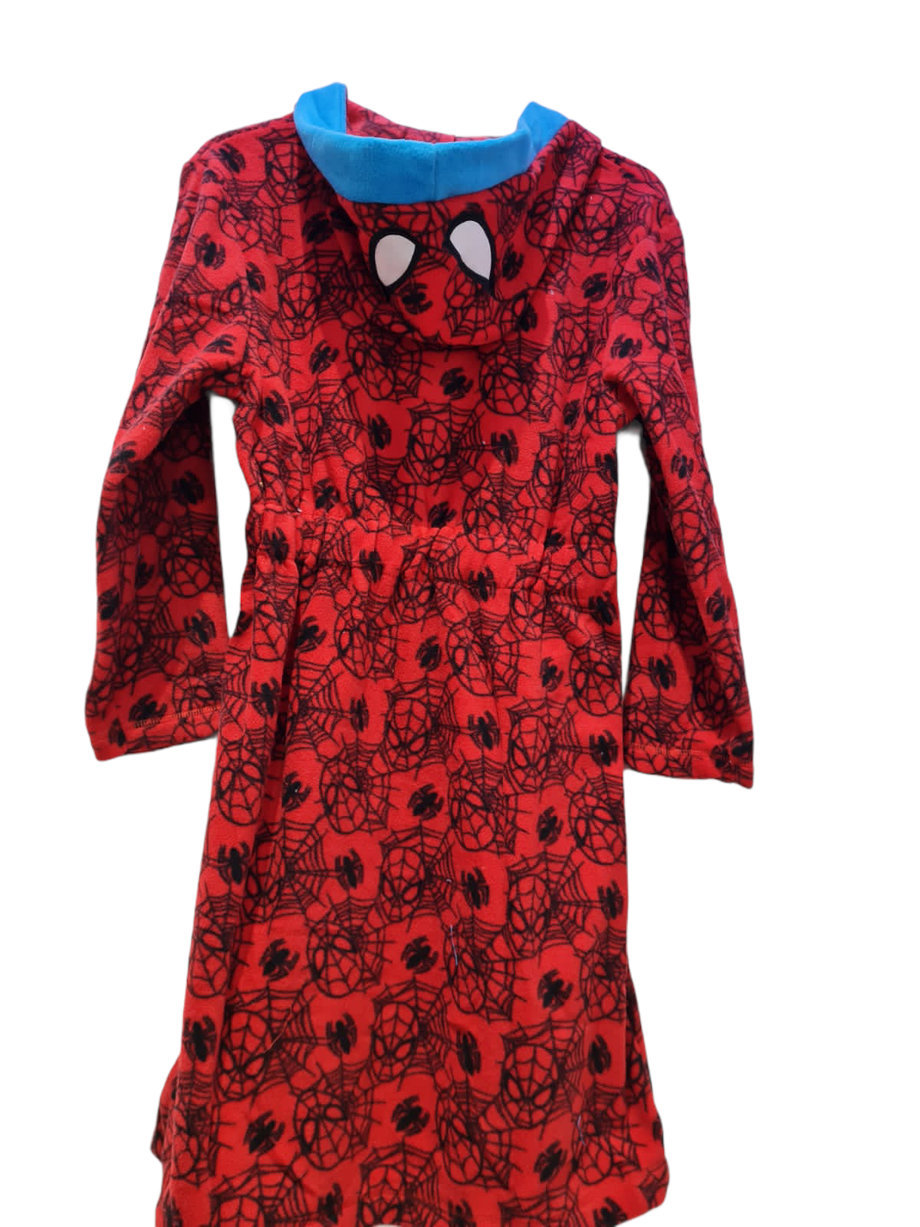 Spiderman Dressing Gown/Bath/Sleep Robe - Spider Web Boys | eBay UK