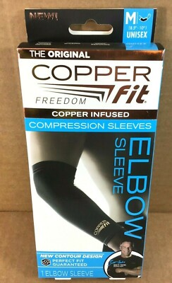 Copper Fit Compression Elbow Sleeve Unisex Size Medium - D19 | eBay