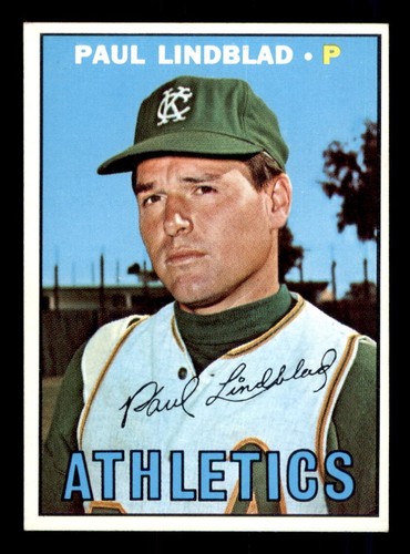 1967 Topps Baseball #227 Paul Lindblad EX *e3 | eBay