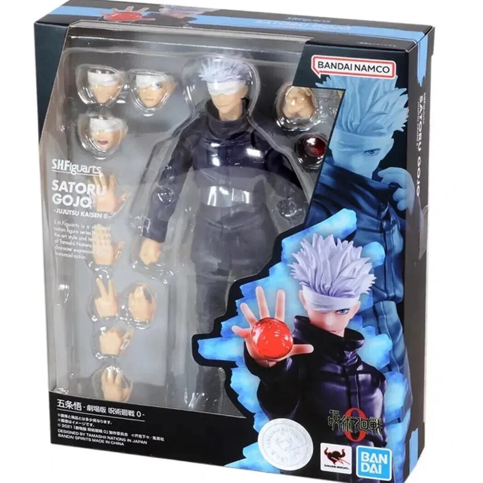 Bandai S.H.Figuarts Jujutsu Kaisen 0 Satoru Gojo Action Figure SHF Toy ...