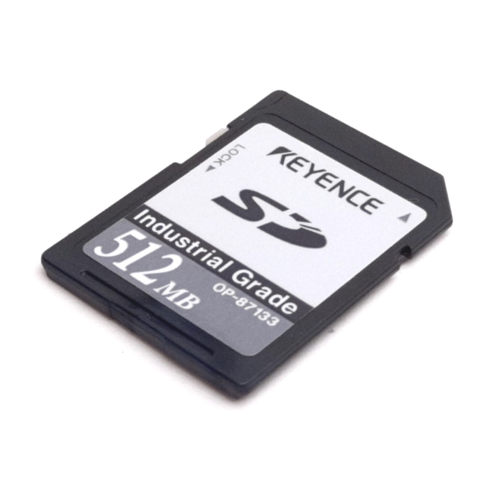 Keyence OP-87133 Industrial Grade SD Memory Card, Capacity: 512MB ...
