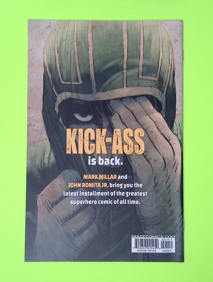 Kick-Ass #1e Vol. 4 2018 Image Comics Variant High Grade Comic Book W63 ...