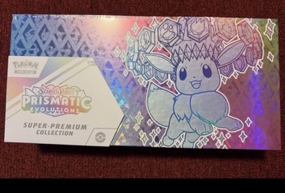 Pokemon TCG Prismatic Evolutions Super Premium Collection SPC Eevee New ...