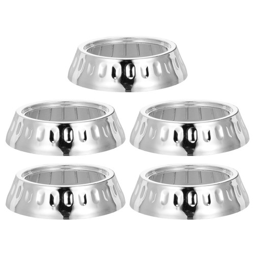 5pcs Bar Stool Base Disc Cover - Round Plastic Covering Plate - Trim ...