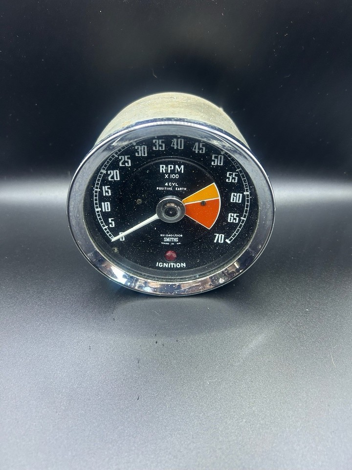 MGB Smiths Vintage Rev Counter RPM GAUGE *Untested* | eBay UK