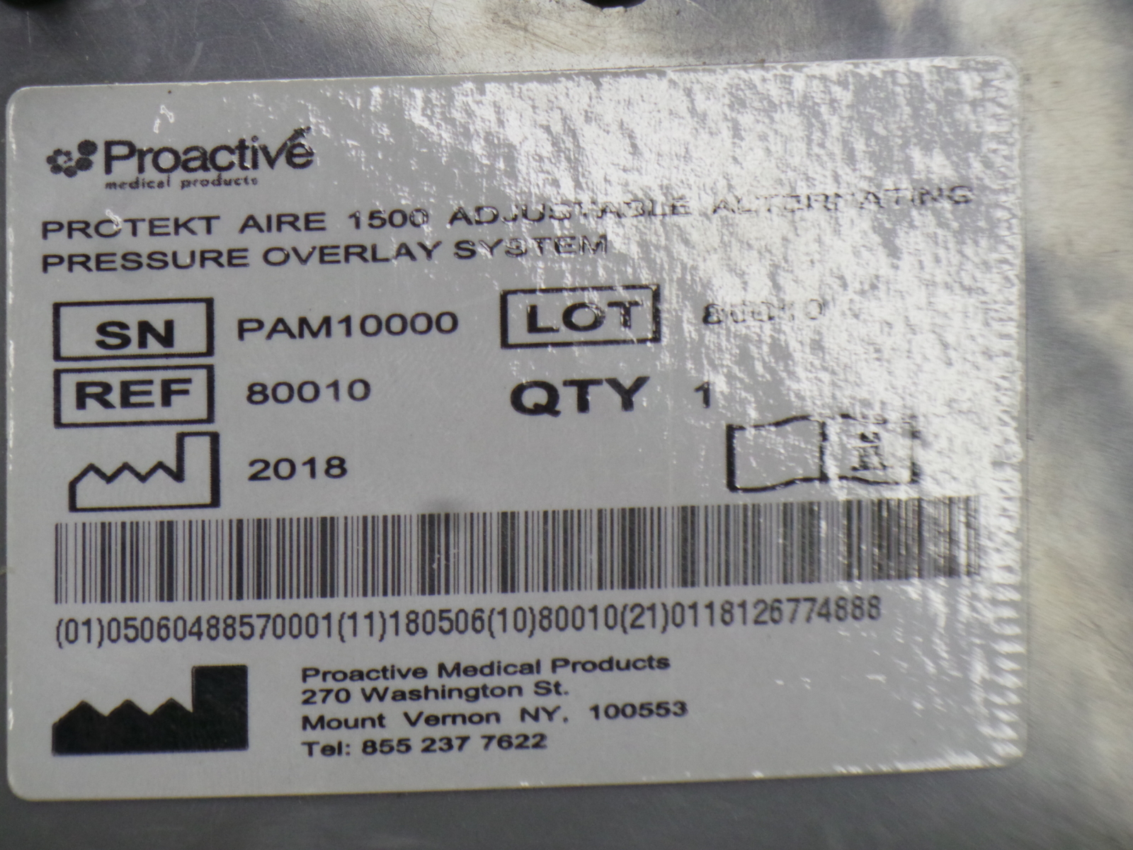 Protekt Aire 1500 Proactive Air Mattress inflator Deflator Pump Quiet ...