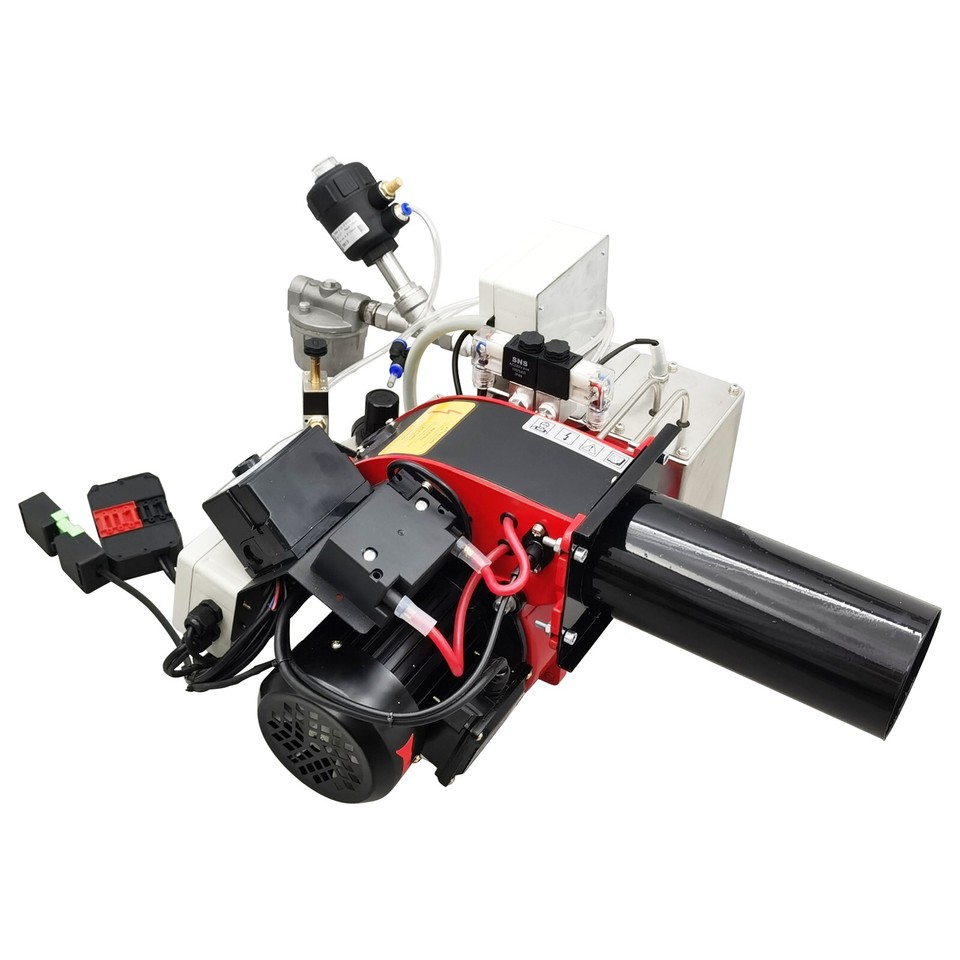 Waste Oil Diesel Oil Heater Combustion Engine Air Atomizing Burner 220V ...