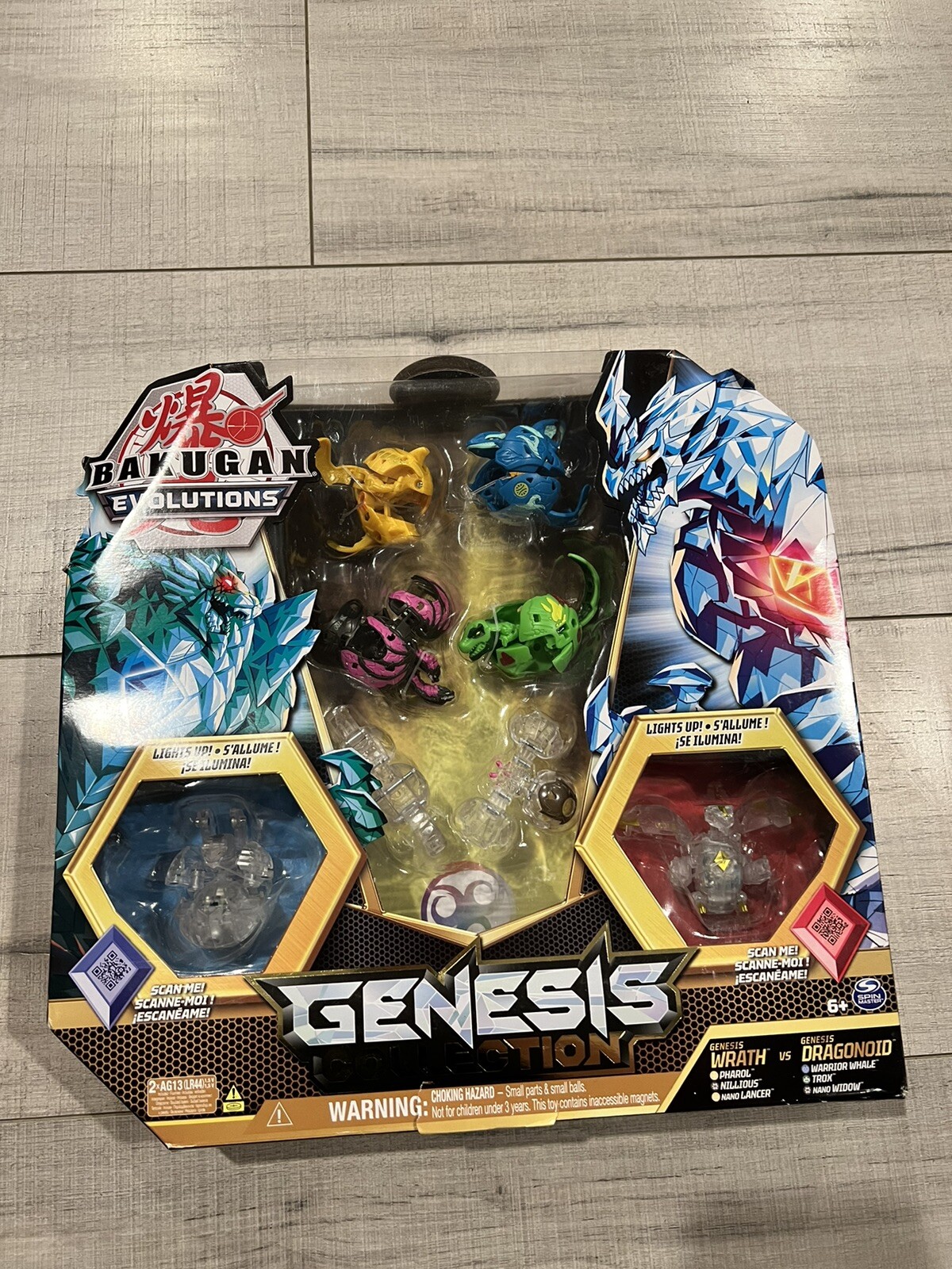 Bakugan Evolutions - Genesis Collection (Light Up Bakugan) | eBay