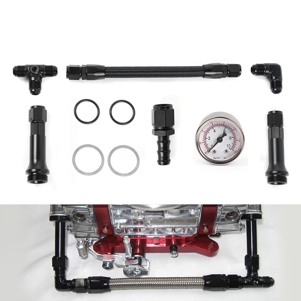 Dual Feed Fuel Line Kit Dual Feed Fuel Line For Holley Carburetor 4150 ...