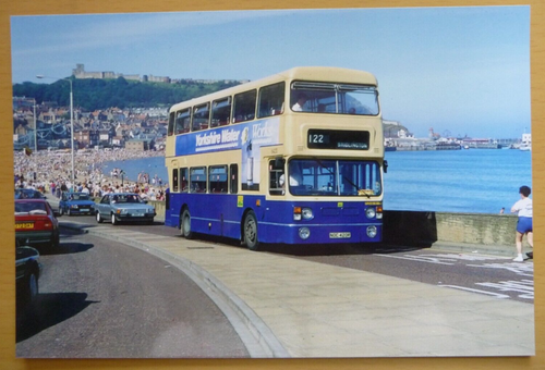 EYMS Route 122 Bridlington Double Decker Leyland Bus - Reg: NOC42R ...