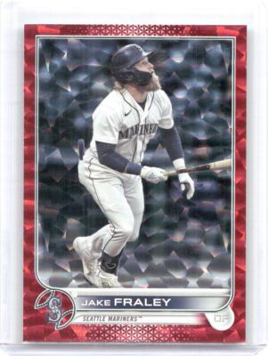 2022 Topps #545 Jake Fraley Red Foilboard #/199 | eBay