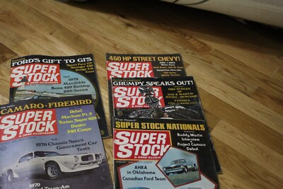 Vintage Super Stock Magazines 1970- Lot of 5 | eBay