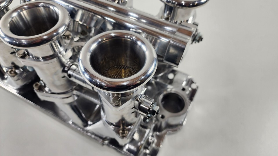 OBX Maximizer ITB Individual Throttle Body Kit Chevy Small Block SBC ...