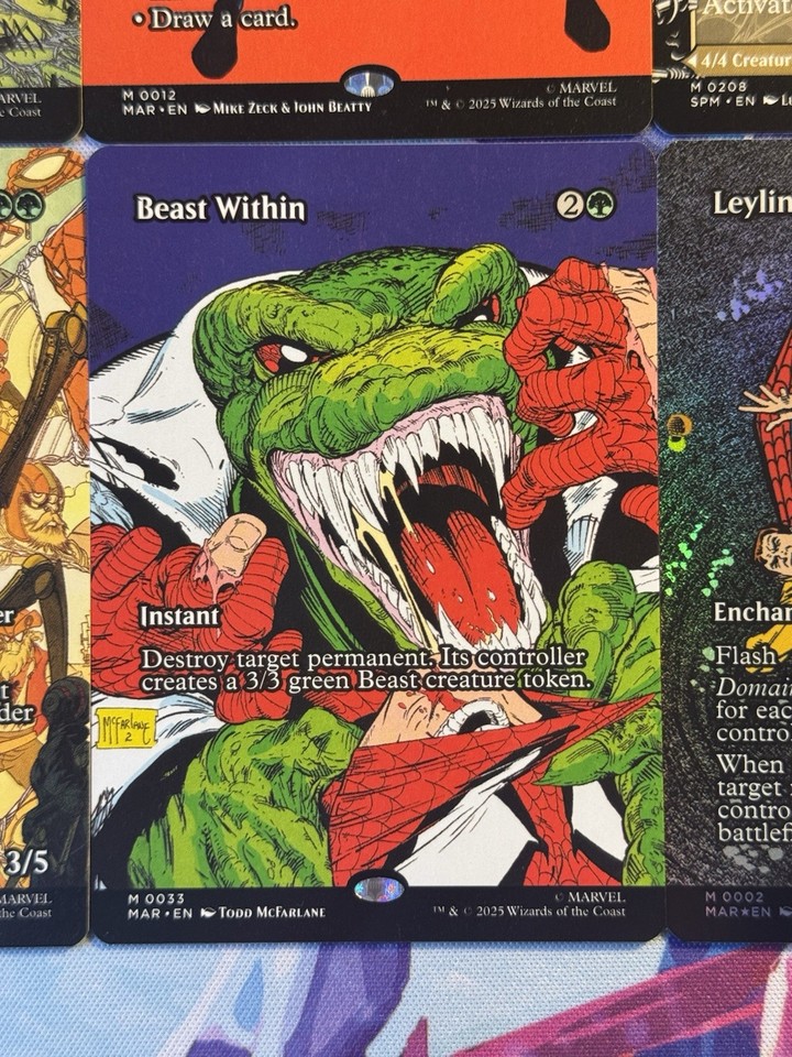 MTG Marvel SpiderMan Arachnogenesis, Multiversal Passage, Savage ...