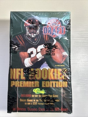 1995 Draft Classic Football Premier Edition 36 Packs Per Sealed Box | eBay