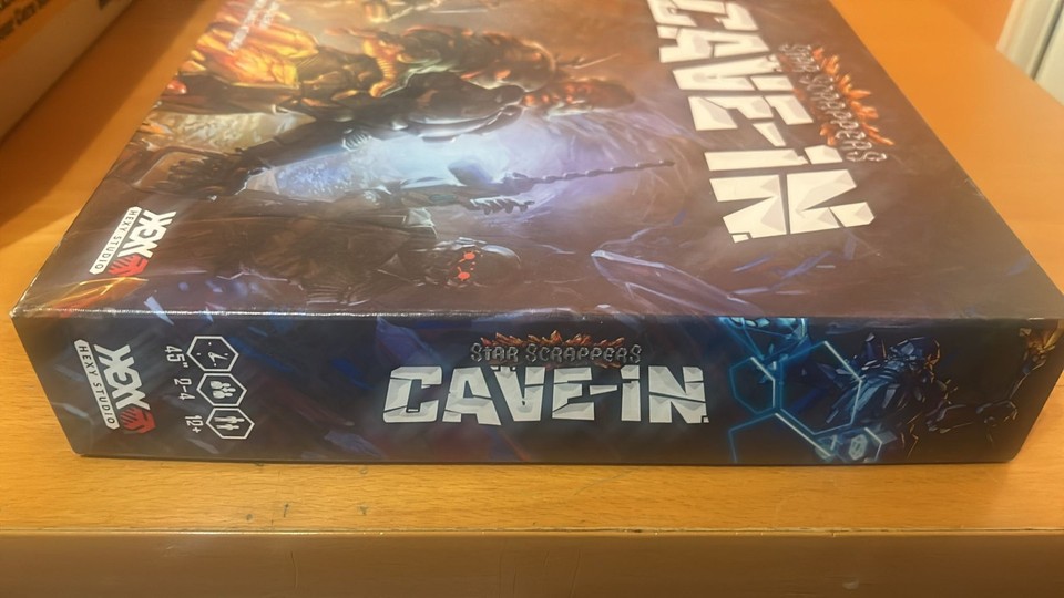 Star Scrappers: Cave-In Board Game by Hexy Studio | eBay UK