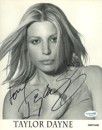 Taylor Dayne "Tell It to My Heart" Singer AUTOGRAPH Signed 8x10 Photo C ...