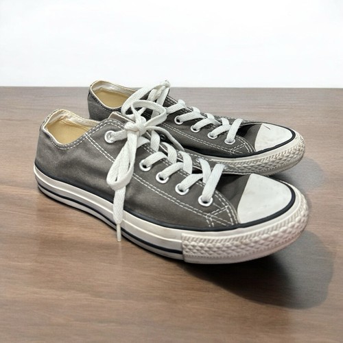 Converse Chuck Taylor All Star Low Cut Sneakers Gray • Size 6 Men / 8 ...
