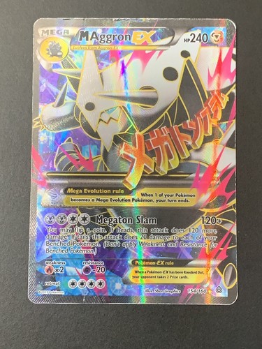 M Aggron EX 154/160 | XY - Primal Clash | Ultra Rare | Pokemon | eBay