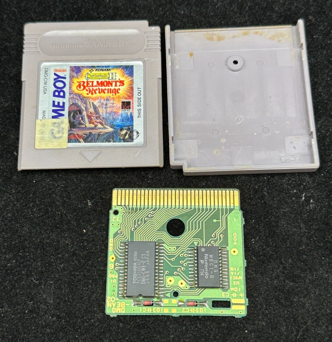 Castlevania II 2 Belmont's Revenge Nintendo Game Boy GB Cartridge Only ...