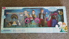 Disney Frozen Fever Deluxe Doll Gift Set Anna Elsa Kristoff 15 PC ...