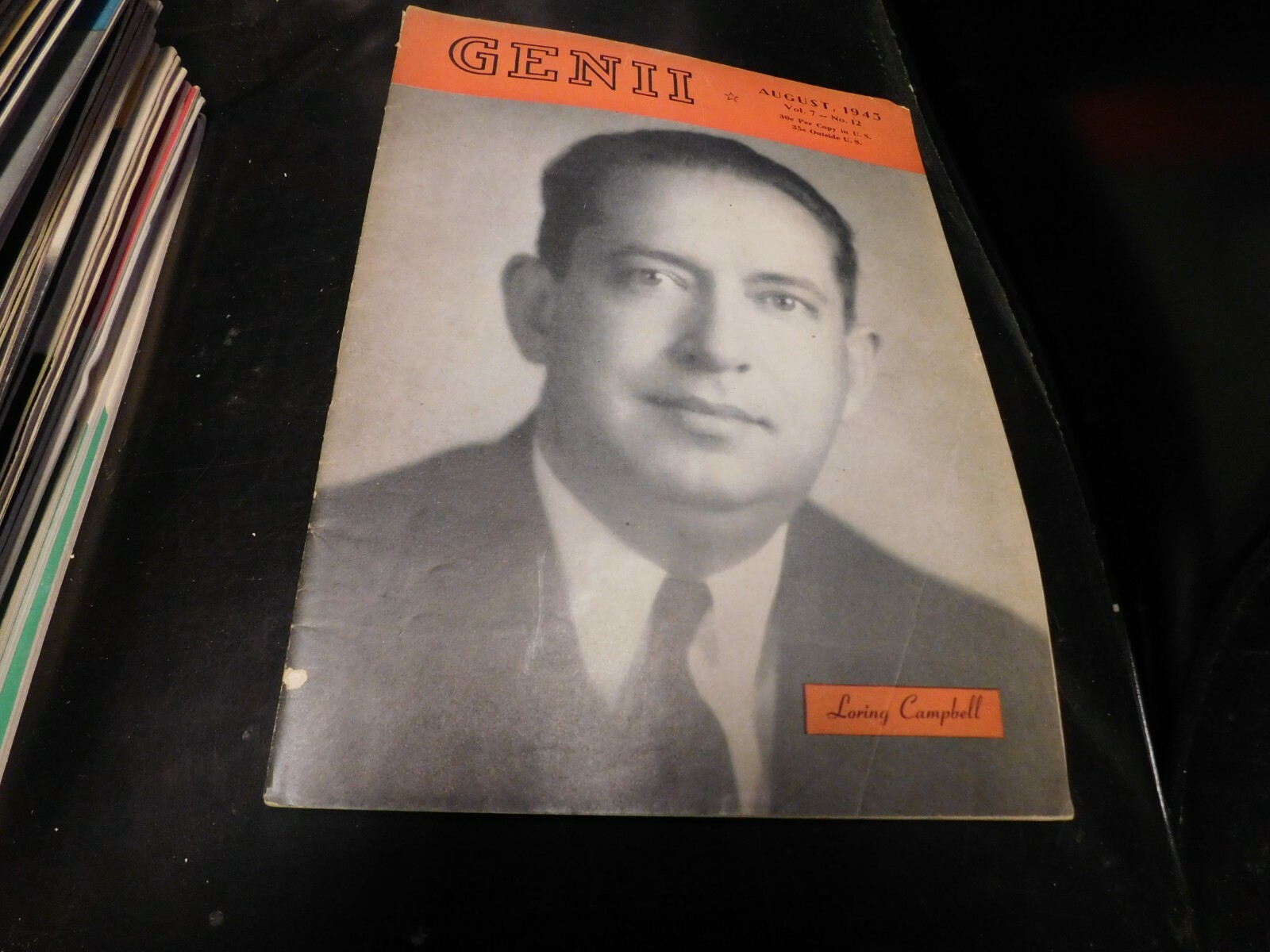 Genii Conjurors' Magic Magazine Magician Loring Campbell August 1943 | eBay