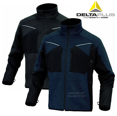 MENS DELTA PLUS HI VIS VIZ VISIBILITY TRACK BOMBER JACKET WINTER ...