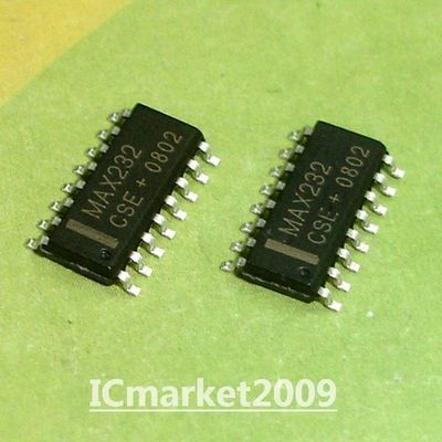 50 PCS MAX232CSE SOP-16 MAX232 +5V-Powered Multichannel RS-232 Drivers ...