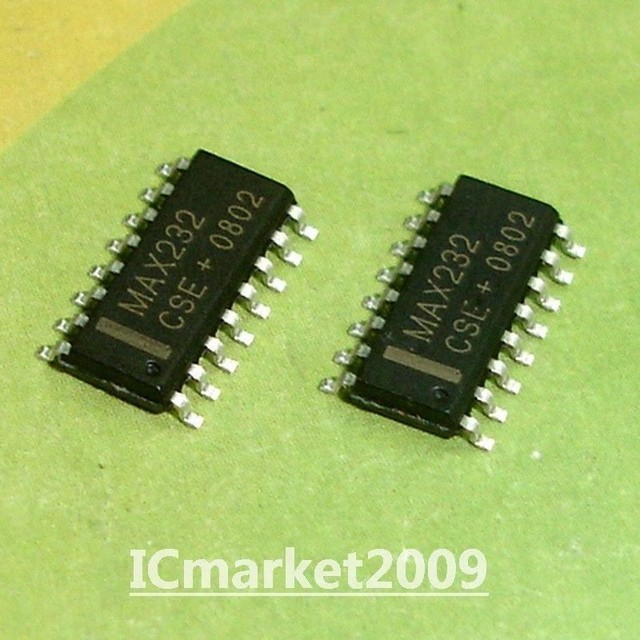 100 PCS MAX232CSE SMD MAX232 RS-232 Drivers/Receivers | eBay