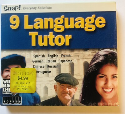Snap! 9 Language Tutor Software | eBay