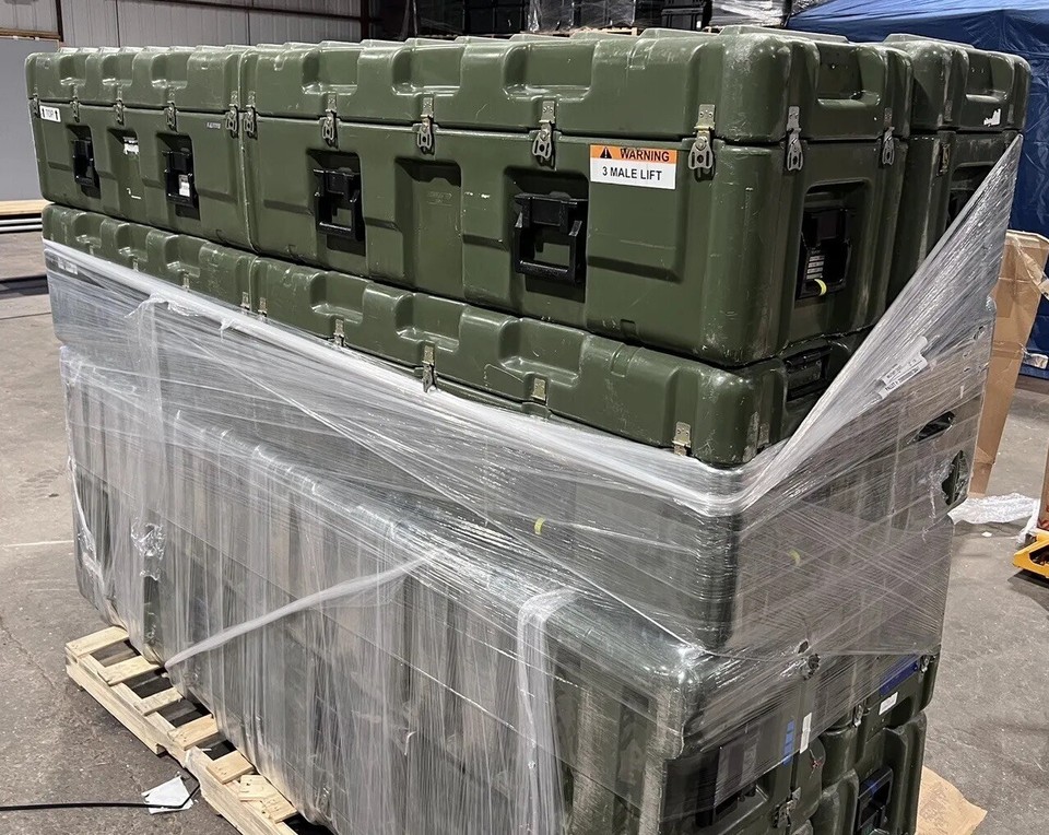 Long Hardigg Pelican Large Storage Case Transport Container Waterproof ...