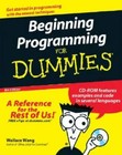 Beginning Programming For Dummies - Paperback By Wang, Wallace - GOOD 9780470088708 | eBay