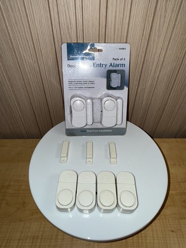 Wireless Window/Door Sensor Magnetic Gate Security Entry Anti Thief ...