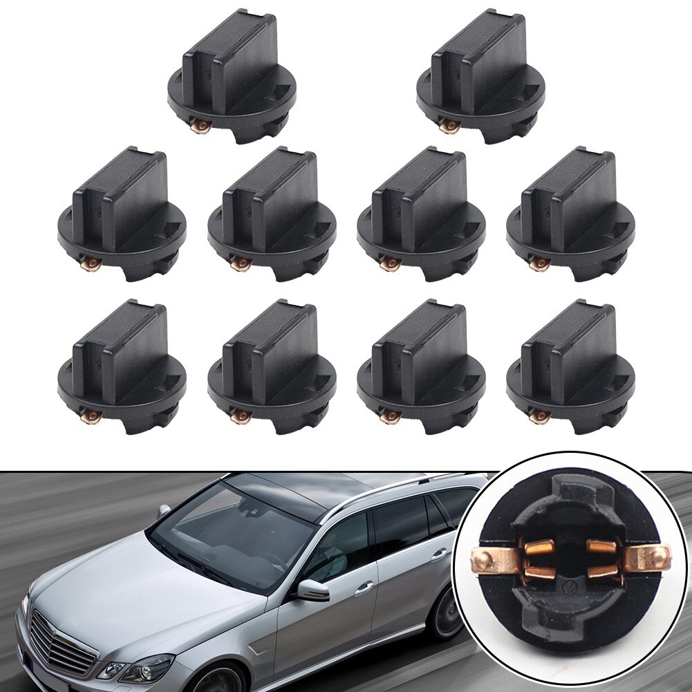 Convenient T10 For 168 192 194 Lock Wedge Base Bulb Holder Sockets ...