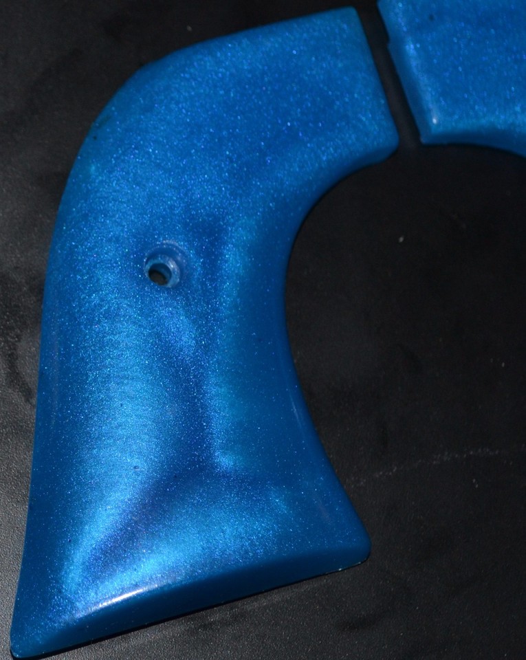 Interarms Virginian Dragoon pistol grips 3&3/8" tall turquoise plastic+ ...