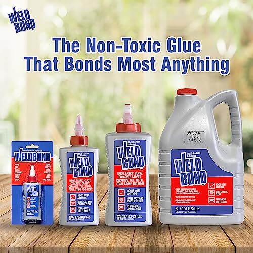 Glue - Bonds Most Anything! 3L /101 oz Non-Toxic Adhesive Glue For Wood ...