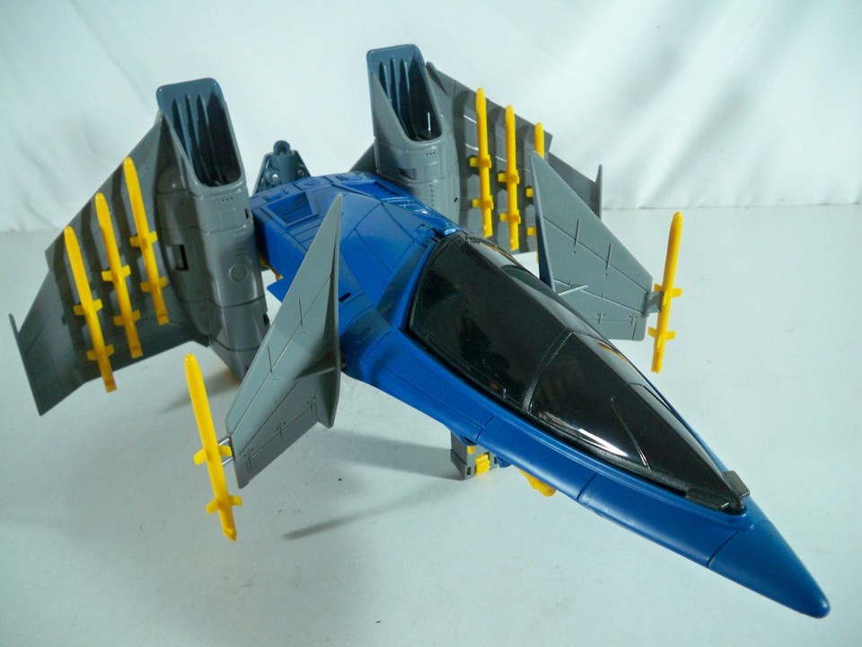 K24i05391 HURRICANE VTOL W REPRO DECALS GI JOE 100% COMPLETE 1990 ...