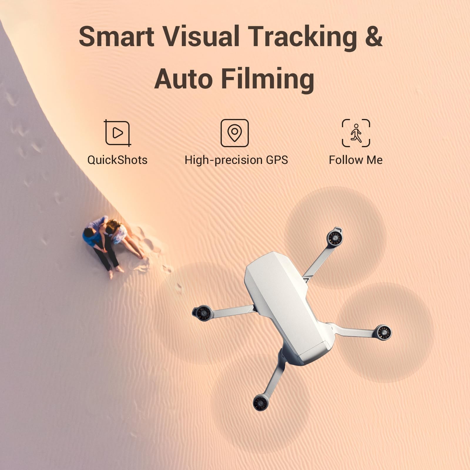 Specta Mini Drone with Camera 4K for Adults, 32800ft FPV Transmission ...