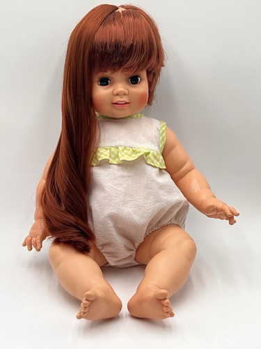 Vintage 24" Baby Crissy Doll Ideal 1973 Vinyl w/Red Hair ~ Restored ...