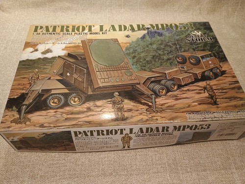 ARII Patriot Missile System LADAR MPQ53 1:48 Desert Storm Model Kit ...