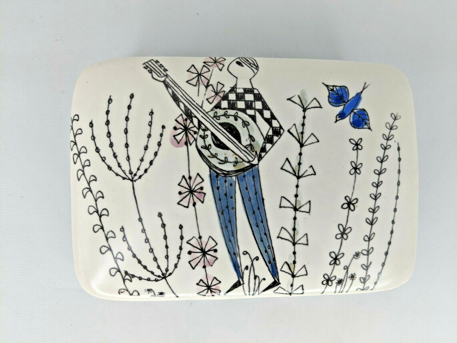 Turi Stavangerflint Covered Box Man Banjo Mandolin Bluebird MCM Norway ...