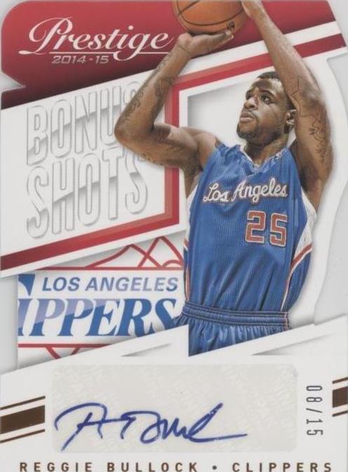 2014-15 Panini Prestige - Bonus Shots Autographs Reggie Bullock #41 ...
